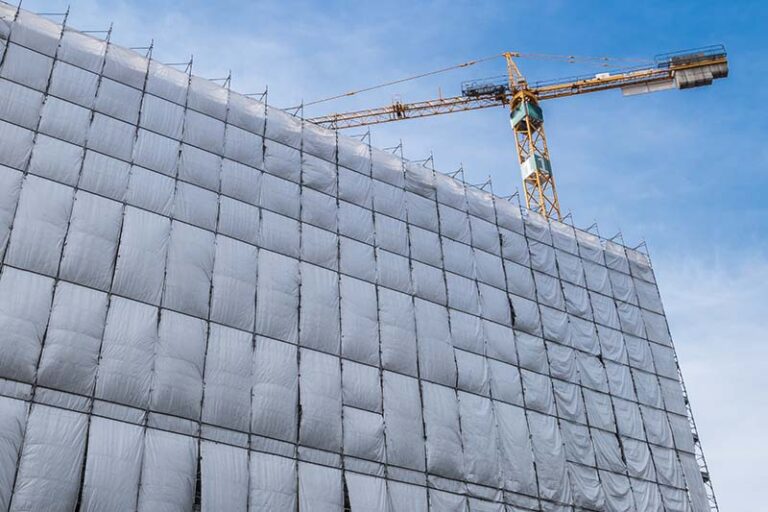 Scaffolding Tarps & Covers UAE | Scaffold Sheets & PVC Wraps